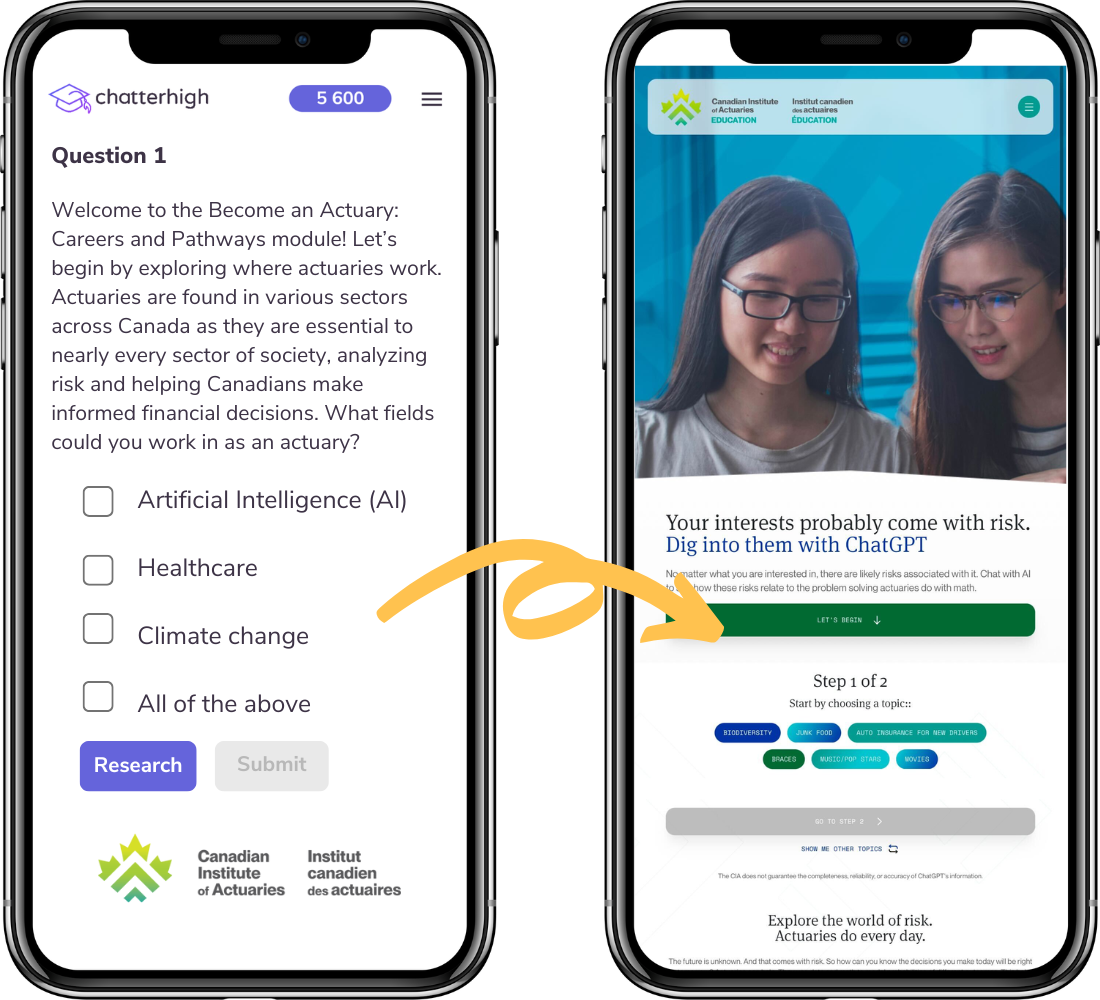 Connect to Actuaries | ChatterHigh